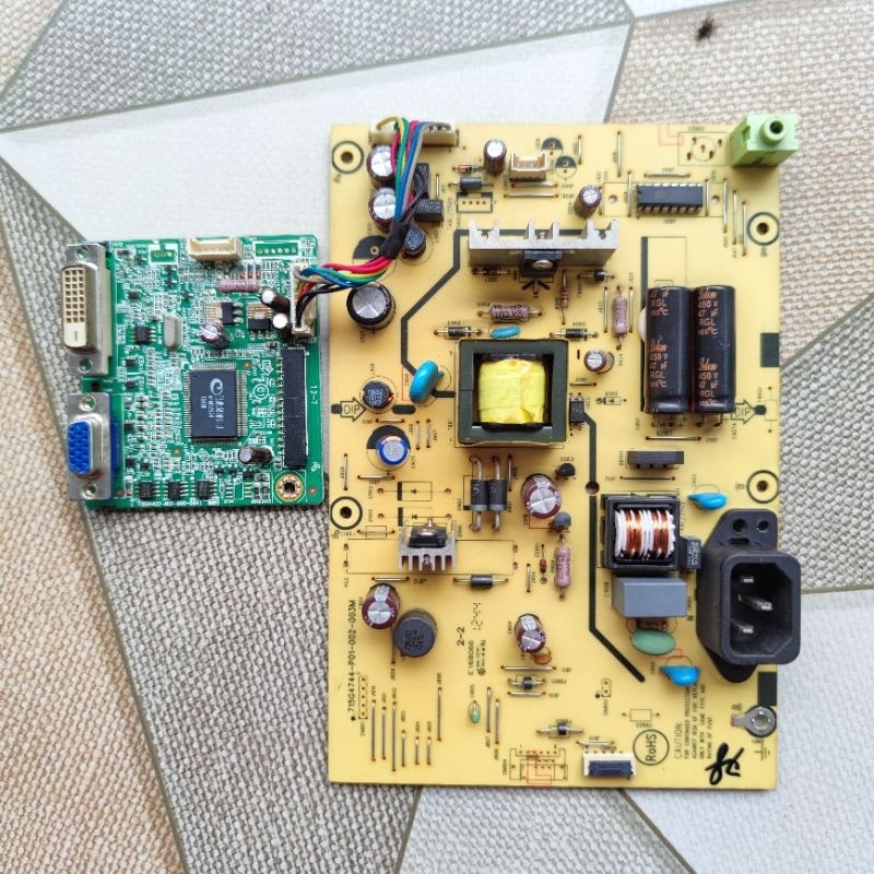 Jual psu power suplay dan mb module monitor HP W1972A | Shopee Indonesia