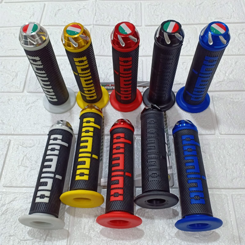 Jual Grip hangrip Motor Domino Model Bulu + Jalu Cnc HAND HANDLE GRIP ...