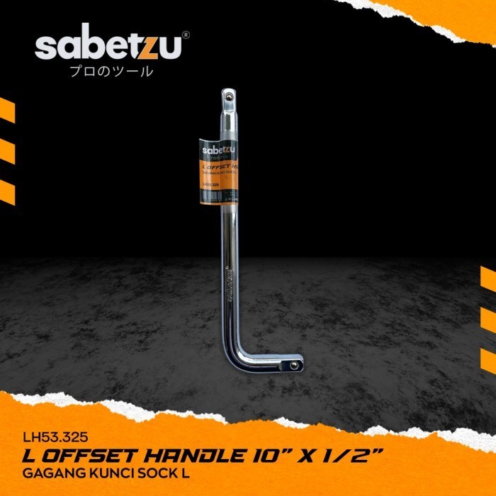 Jual Sabetzu Gagang Shock L Handle 10" Gagang Sok Sock L 10" Offset ...