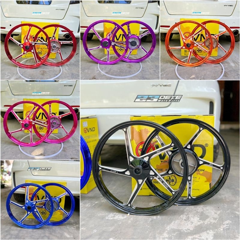 Jual velg Racing VND AK55 model enkei yamaha Fiz R & Jupiter Z tromol ...