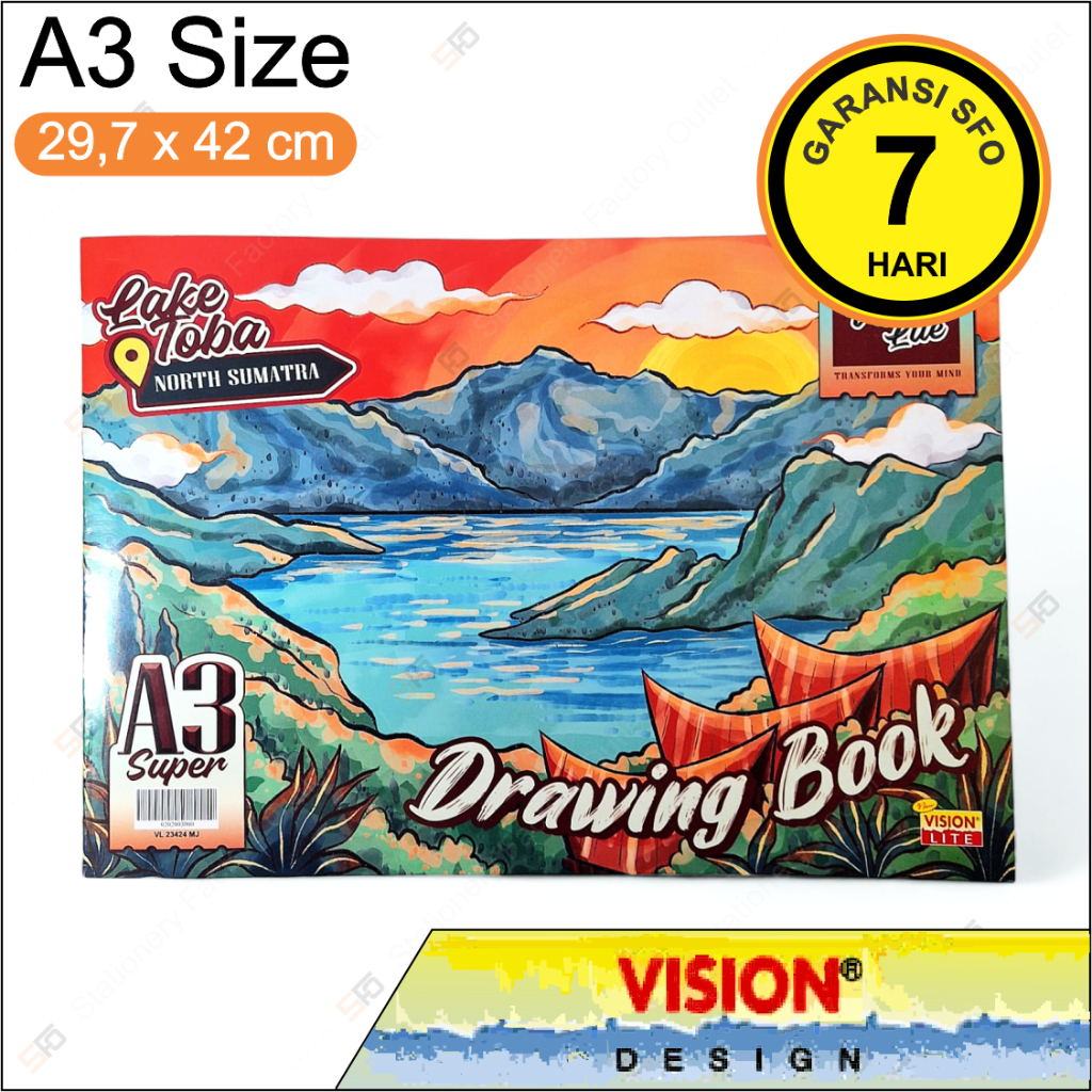 Jual Buku Gambar A3 Vision Satuan - Lite Version - SFO Semarang ...
