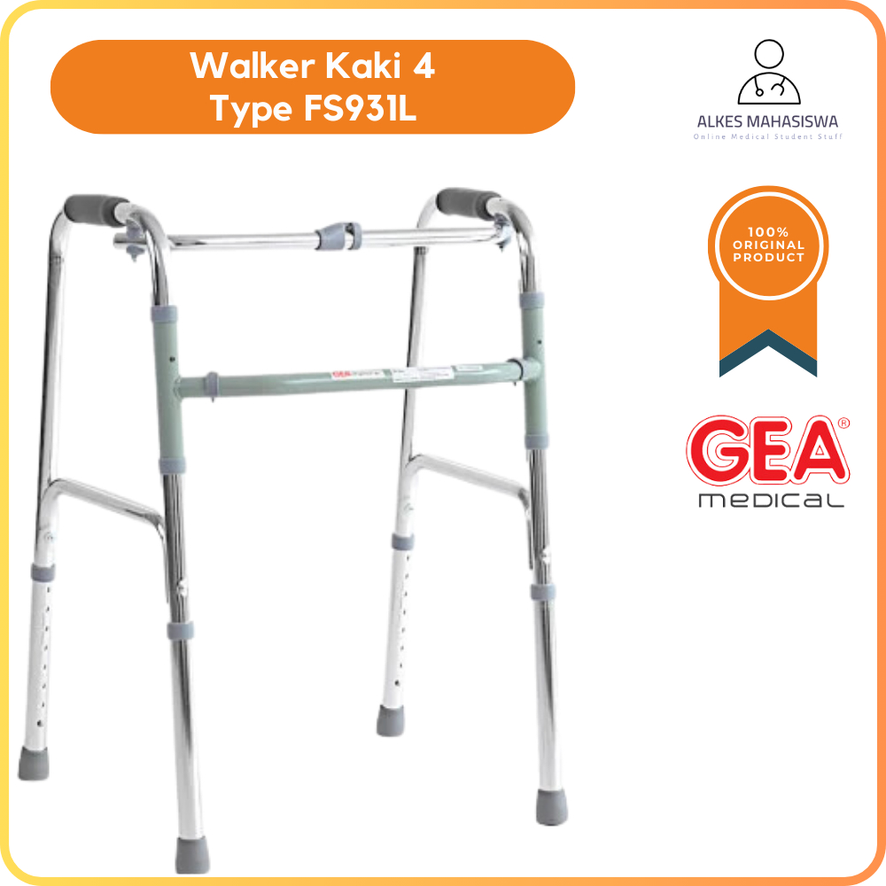 Jual Walker Kaki 4 Type FS913L merk GEA Medical | Shopee Indonesia