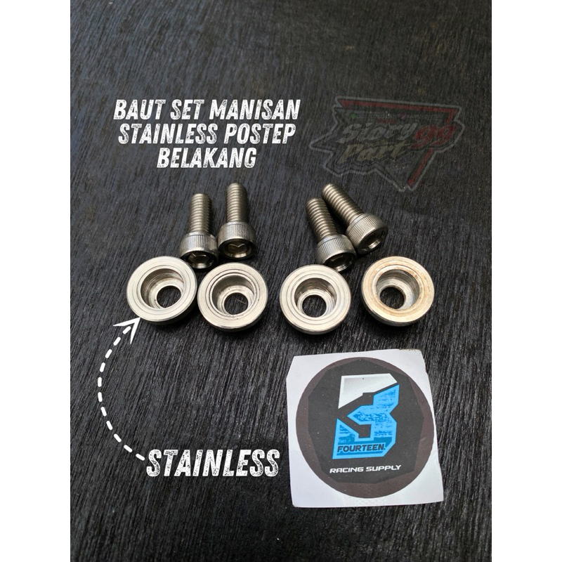 Jual bosing baut ring manisan postep footstep CB150 CBR K15 K45 CBR500 ...