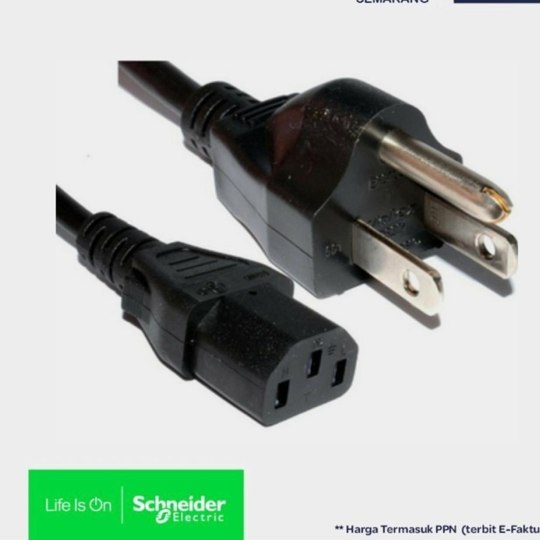 Jual KABEL POWER UPS KAKI 3 original APC | Shopee Indonesia