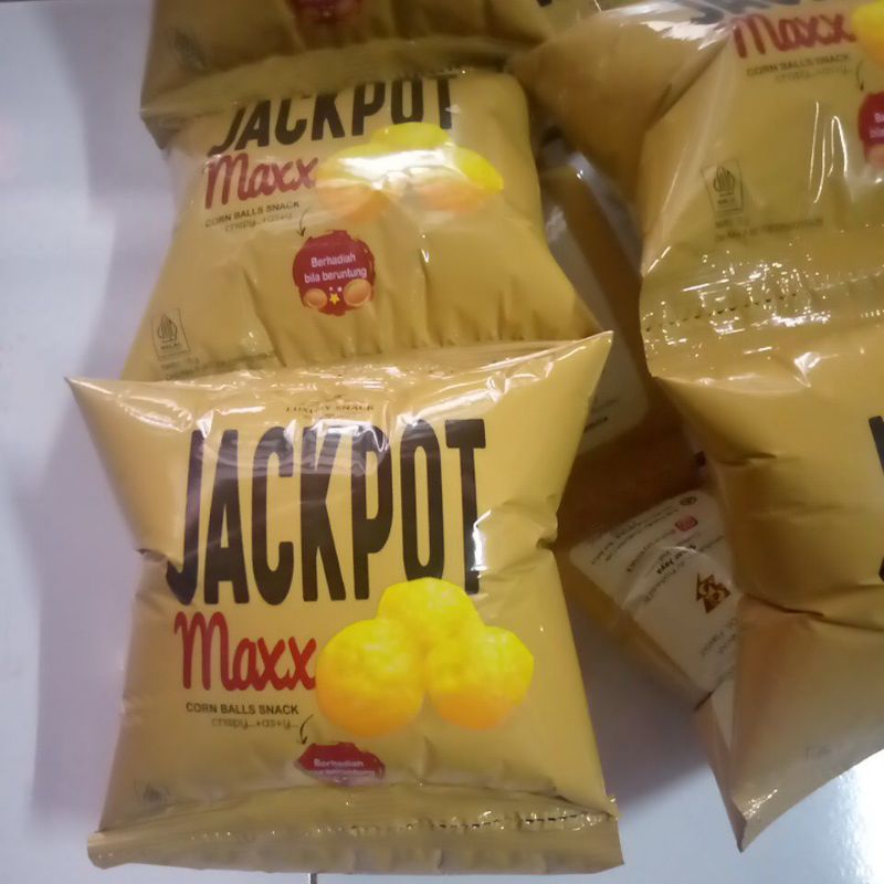 Jual JACKPOT MAXX Corn Ball Isi 10 X 18gr Chiki Jakpot Max Snack Viral ...