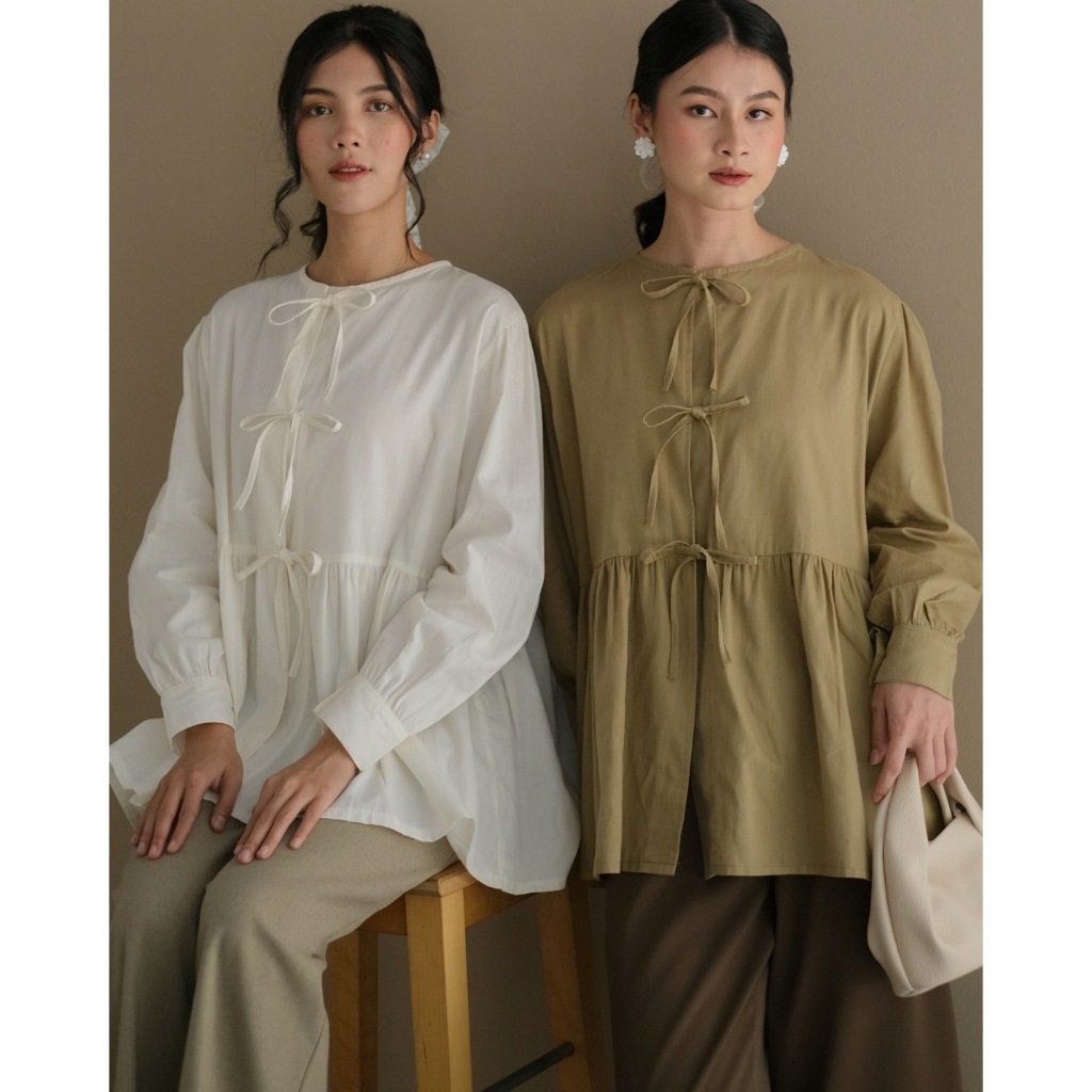 Jual Myrubylicious MEISYA BLOUSE | ATASAN WANITA | BLOUSE | Shopee Indonesia