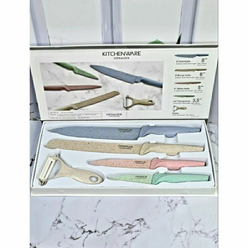 Jual Kado pernikahan / Pisau set / pisau set murah / pisau set lock n ...