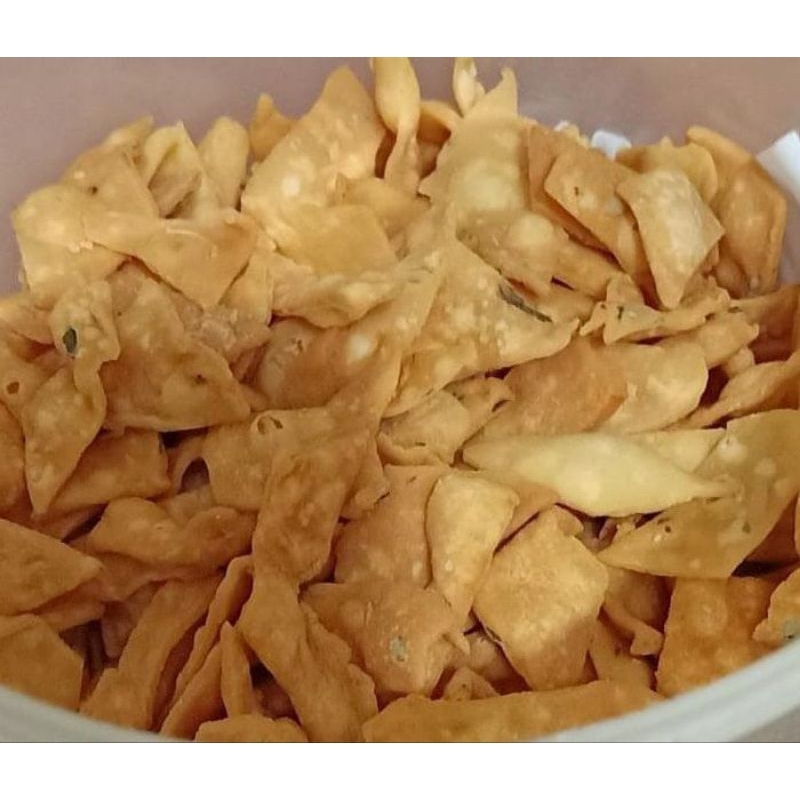 Jual kue bawang/keripik pangsit bawang dengan isi 280g | Shopee Indonesia