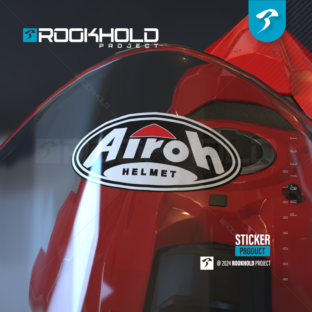 Jual Stiker Airoh Logo Custom | Airoh Logo | Shopee Indonesia