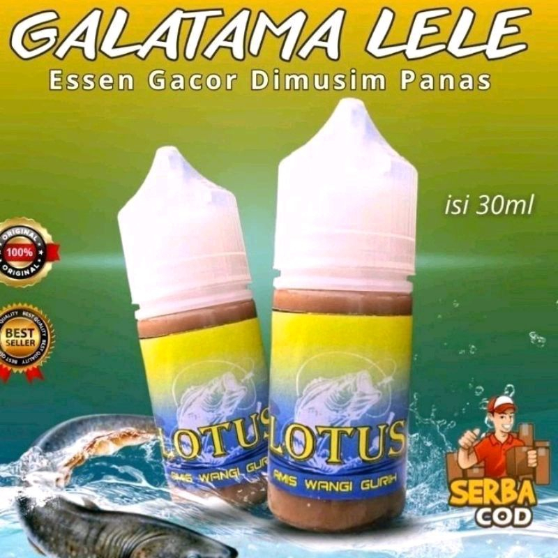 Jual Essen mancing lele harian lomba galatama | lotus essen amis wangi ...