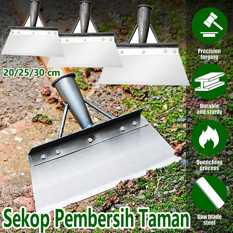 Jual Sekop Pembersih Taman Sekop Tanah Penyiangan Multifungsi Baja ...