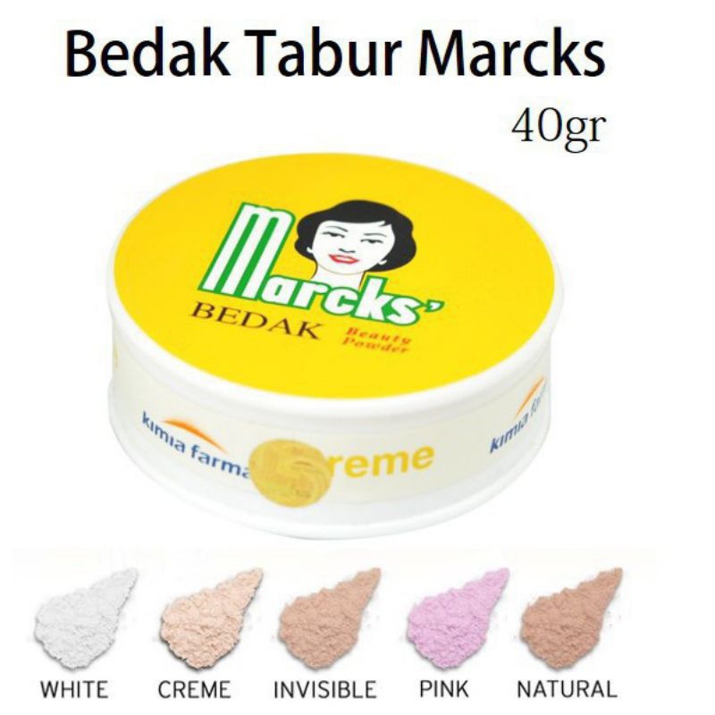 Jual Marcks Bedak Beauty Powder | Shopee Indonesia