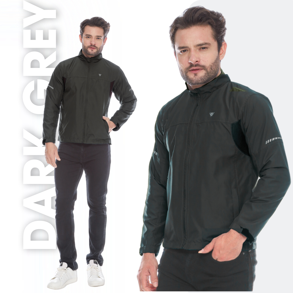 Jual Jaket Motor Pria | Jacket Windbreaker | Jaket Parasut Anti Angin ...