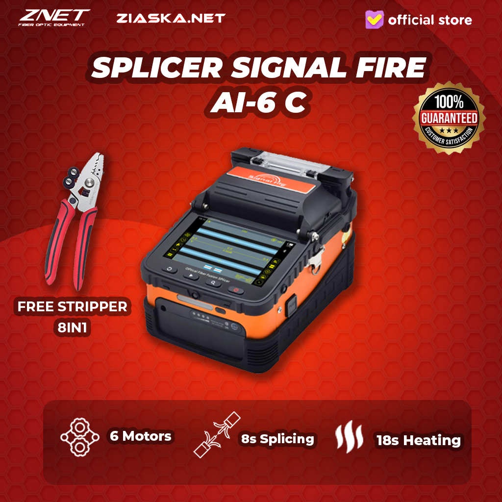Jual MURAH SPLICER SIGNAL FIRE AI6C SPLISING SPLICING SPLISER | Shopee ...