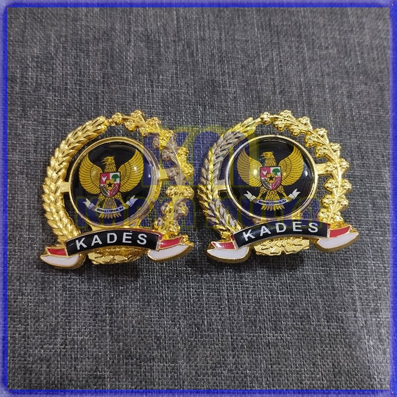 Jual Pin Kades Lurah - Lencana Kepala Desa Custom Desain - Karya Mulya ...