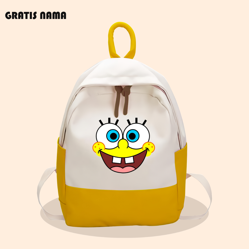 Jual Kantong Anak Sekolah Spongebob Tas Backpack Anak Sekolah | Shopee ...