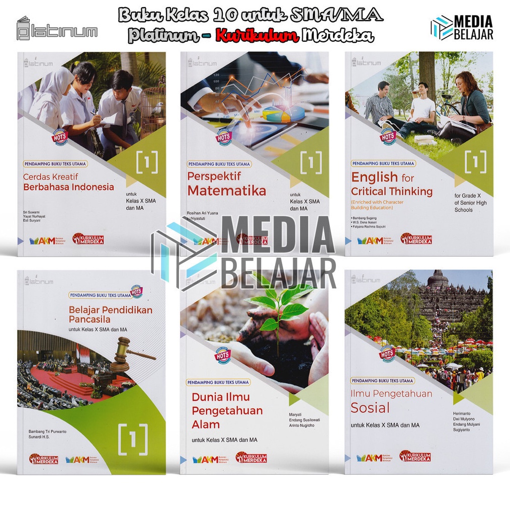 Jual Buku Kelas 1 Kurikulum Merdeka SMA Tiga Serangkai Platinum KODE H1A3 | Shopee Indonesia