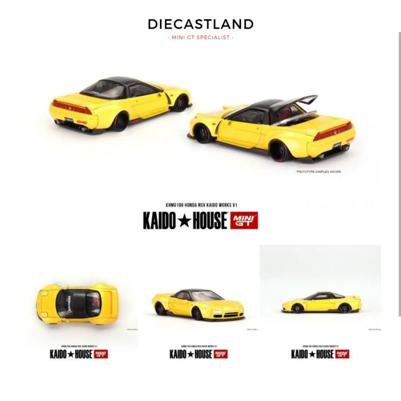Jual Mini GT x Kaido House KHMG108 Honda NSX Kaido WORKS V1 Kaido House ...
