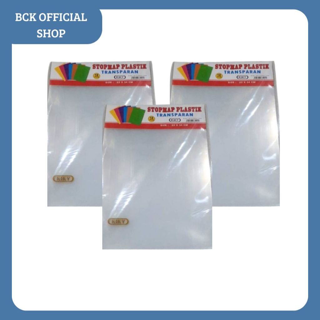 Jual Map L Bening Stopmap Plastik Transparan Kiky (pcs) | Shopee Indonesia