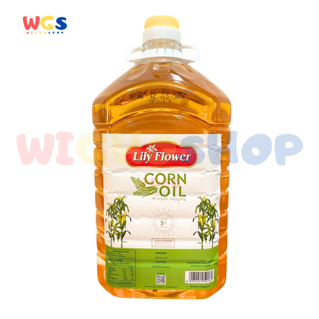 Jual Lily Flower 100% Corn Oil 5ltr - Minyak Jagung | Shopee Indonesia