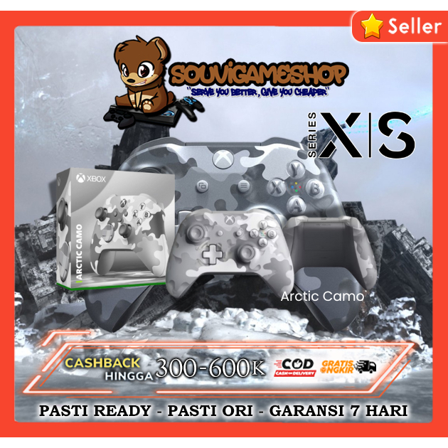 Jual Stick Stick XBOX Series X / S Xbox One Wireless Controller Arctic ...