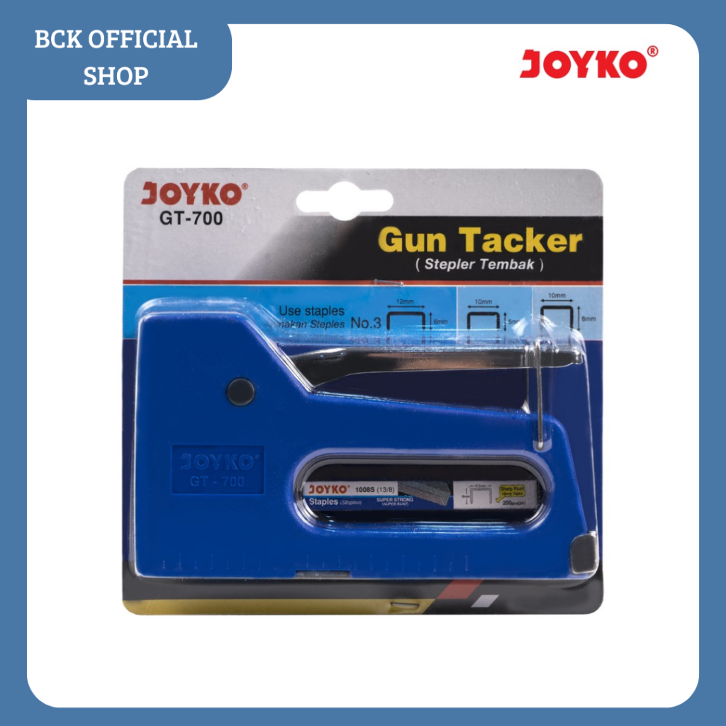 Jual Gun Tacker / Stepler Tembak GT-700 Joyko (PCS) | Shopee Indonesia