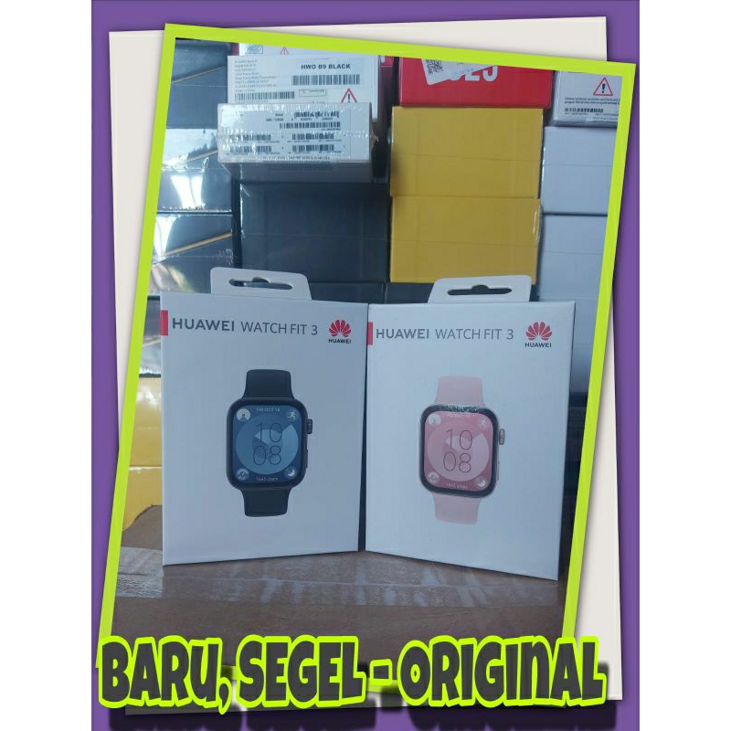 Jual HUAWEI WATCH FIT 3 NFC Smartwatch | Ultra-Slim Design | Shopee ...
