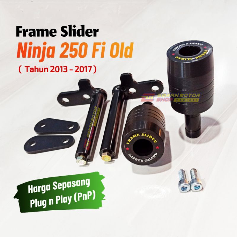 Jual Frame Slider Ninja 250 fi old lama (2013-2017) jalu pelindung body ...