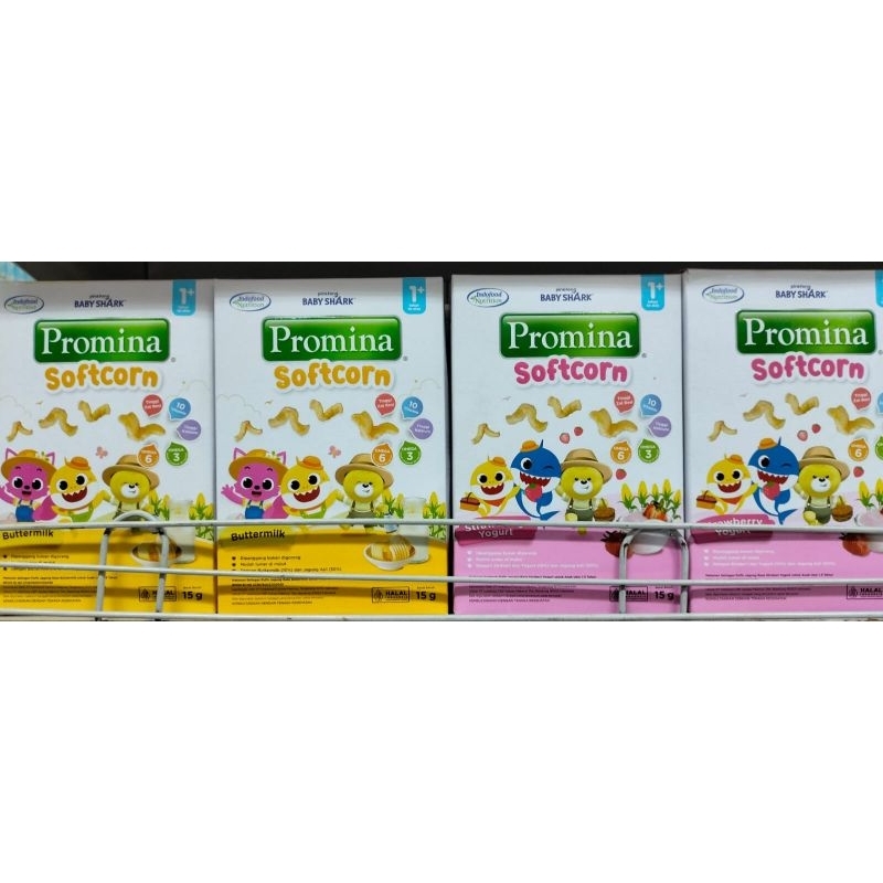 Jual promina softcron snack bayi 1+tahun strawberry dan buttermilk 20gr ...