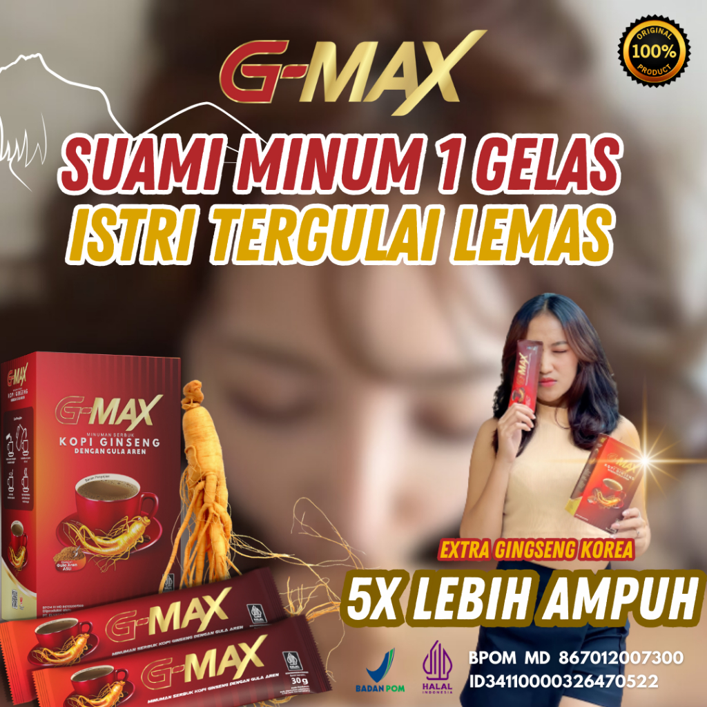 Jual KOPI GMAX ORIGINAL KOPI STAMINA PRIA DEWASA TAHAN LAMA ORIGINAL ASLI BPOM CLENG MONCER RuBE ...