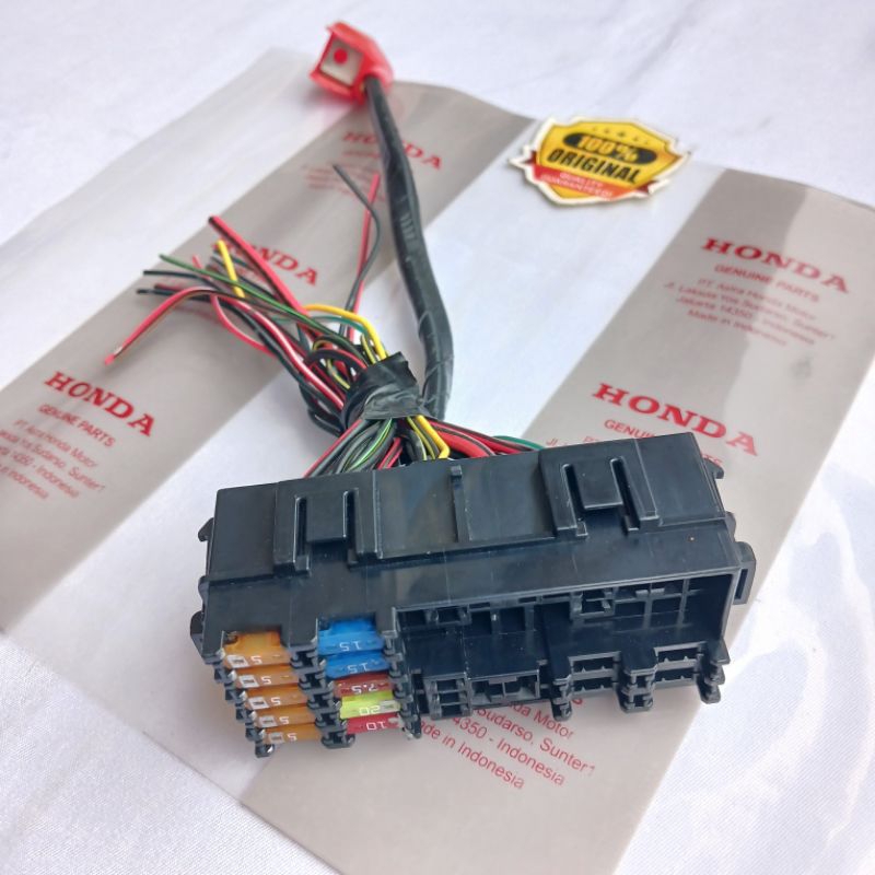 Jual rumah sekring fuse box centre box pengaman honda beat led genio ...