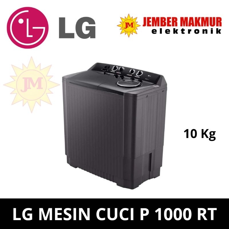 Jual LG P1000RT Mesin Cuci 2 Tabung Twin Tub LG P 1000RTM P 1000 RTM 10 ...