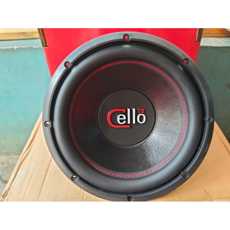 Jual Subwoofer Cello S12 Double Coil & Double Magnet | Shopee Indonesia