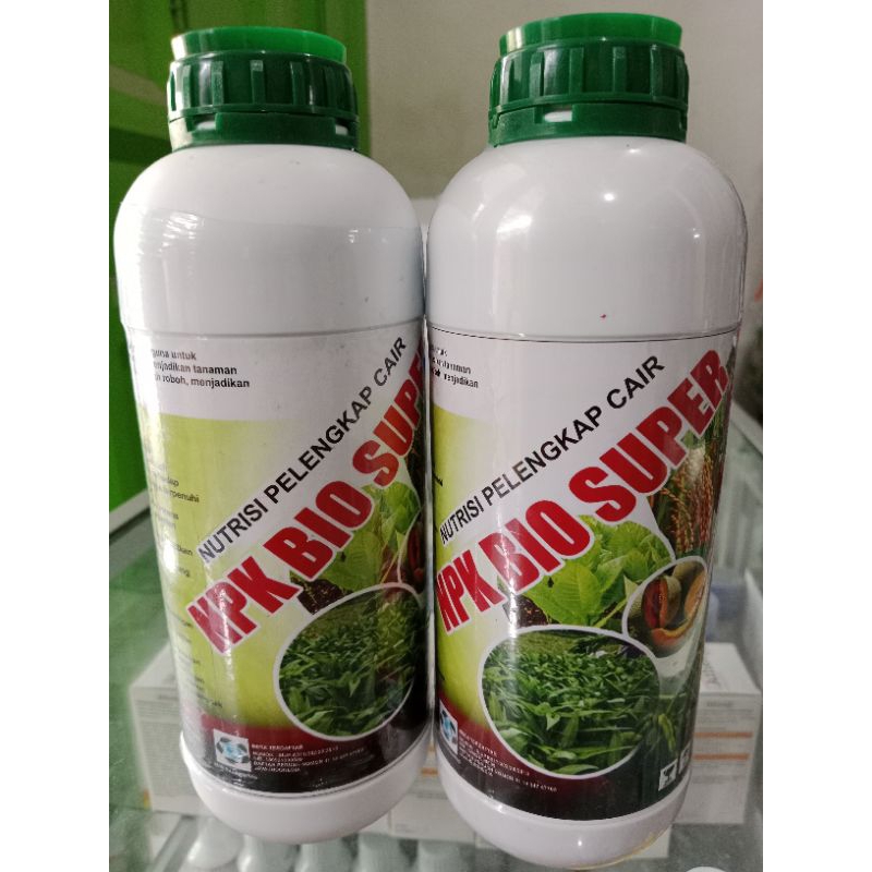 Jual NPK BIO SUPER kemasan 1ltr Nutrisi klas PREMIUM Cocok untuk semua ...