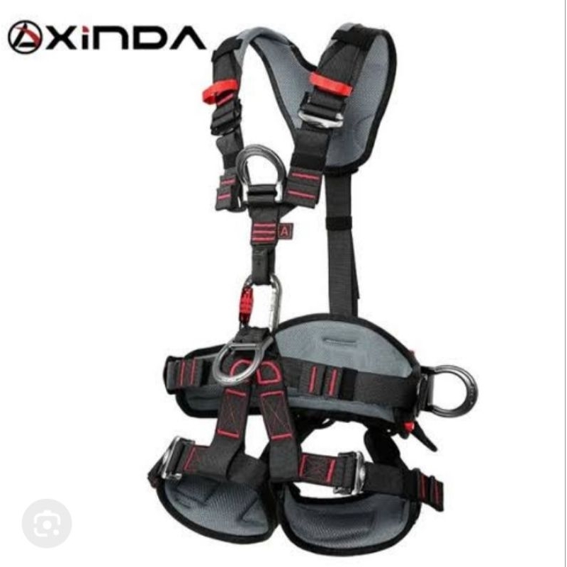 Jual fullbody harness xinda pro 5 dering untuk pekerja ketinggian ...