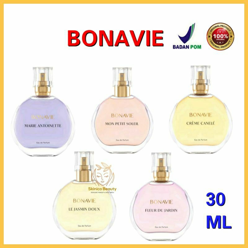 Jual BONAVIE Eau De Parfum 30ML Marie Antoinette Creme Canele Fleur du ...
