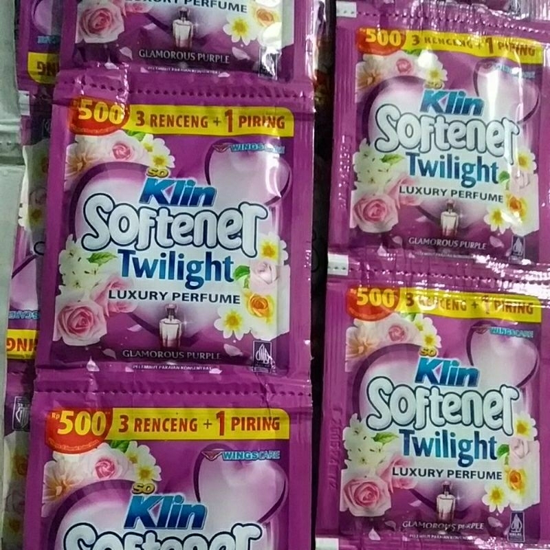 Jual Promo Soklin So klin Softener 1 kali bilas ( 1 renceng x 12 sachet ...