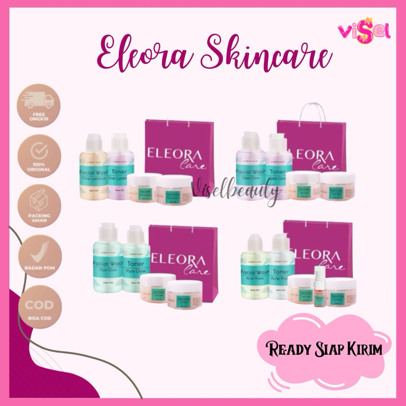 Jual ELEORA SKINCARE ELEORA DWHISP GLOW ORIGINAL BPOM PAKET ELEORA ...