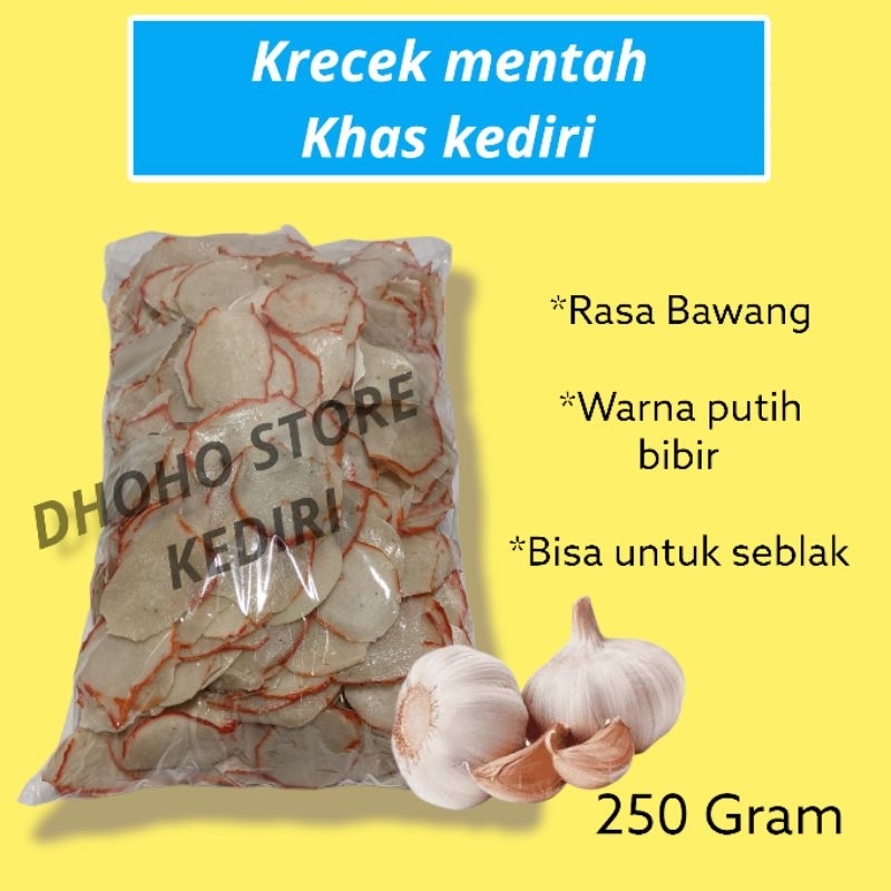 Jual 250Gram Krecek mentah Krupuk bawang upil krupuk goreng pasir ...