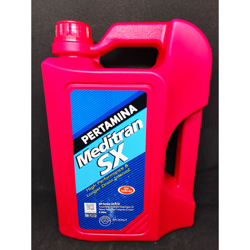 Jual Oli Mesin Diesel Pertamina Meditran SX 15W 40 4 Liter | Shopee Indonesia