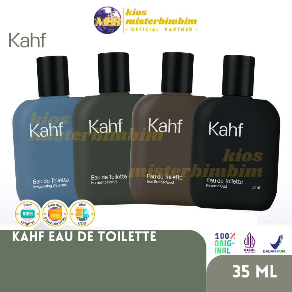 Jual Kahf Eau de Toilette Invigorating Humbling True Revered 35ML ...