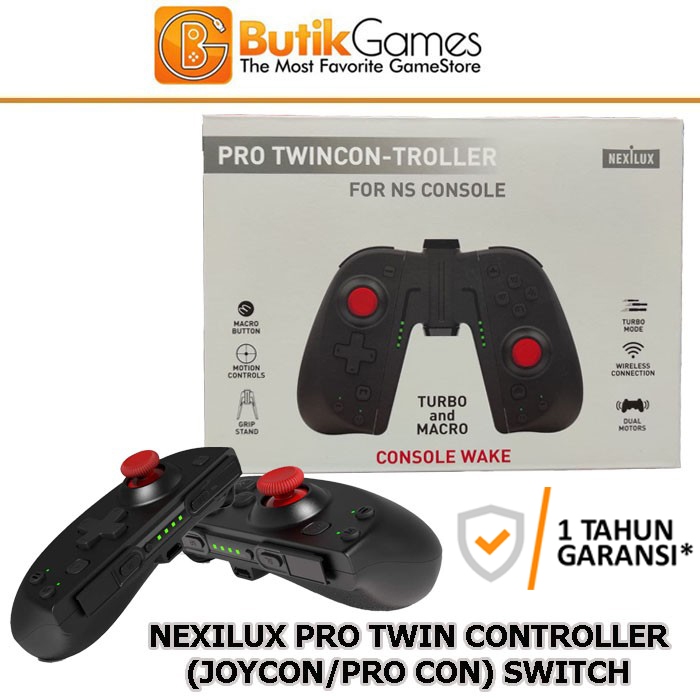 Jual Nexilux Pro Twin Controller Joycon Joy Con Pro Controller Switch | Shopee Indonesia