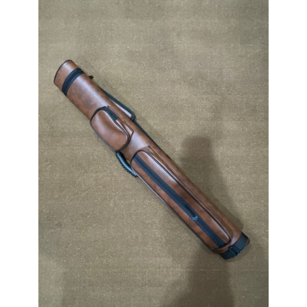 Jual ONcase Tas Stick Billiard 2x2 Cue Case Billiard PU Leather 2 Butt ...