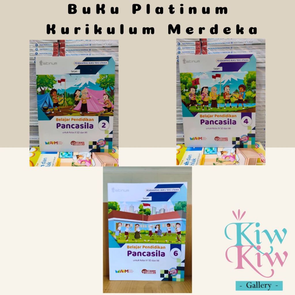 Jual Buku Belajar Pendidikan Pancasila Kelas 1, 2, 3, 4, 5, 6 SD/MI Kurikulum Merdeka - Platinum ...