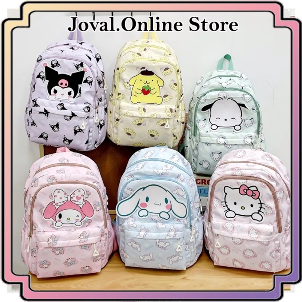 Jual TAS RANSEL SEKOLAH ANAK PAUD TK SD SMP SMA / TAS SEKOLAH / TAS RANSEL ANAK SANRIO | Shopee ...