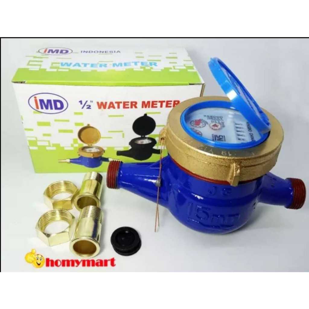 Jual Meteran Air Body Besi Water Meter Bodi Besi SNI PAM PDAM IMD AMNB ...