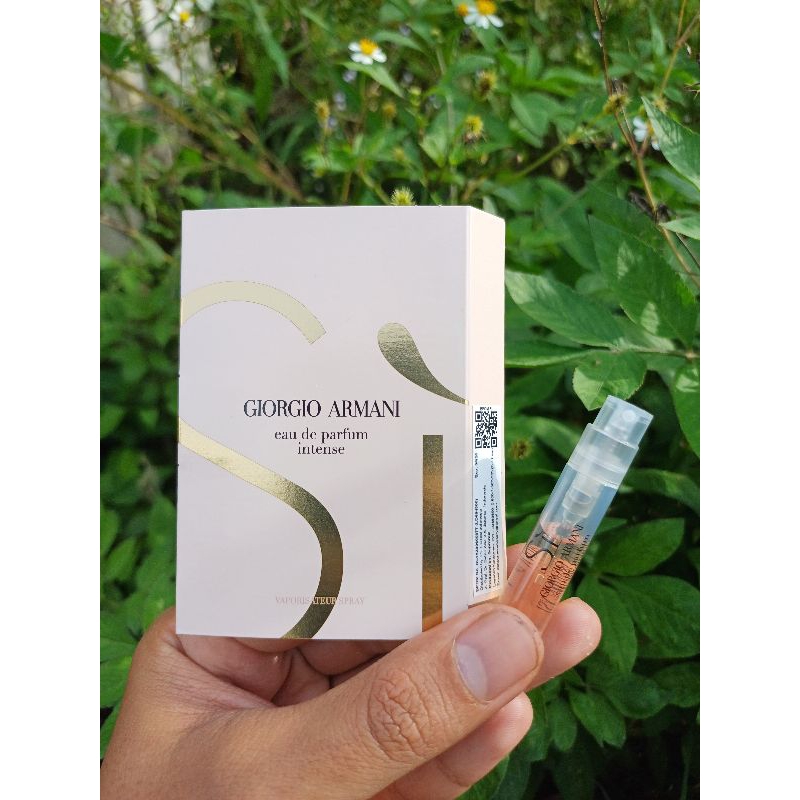 Jual vial parfum si intense 1,2ml | Shopee Indonesia