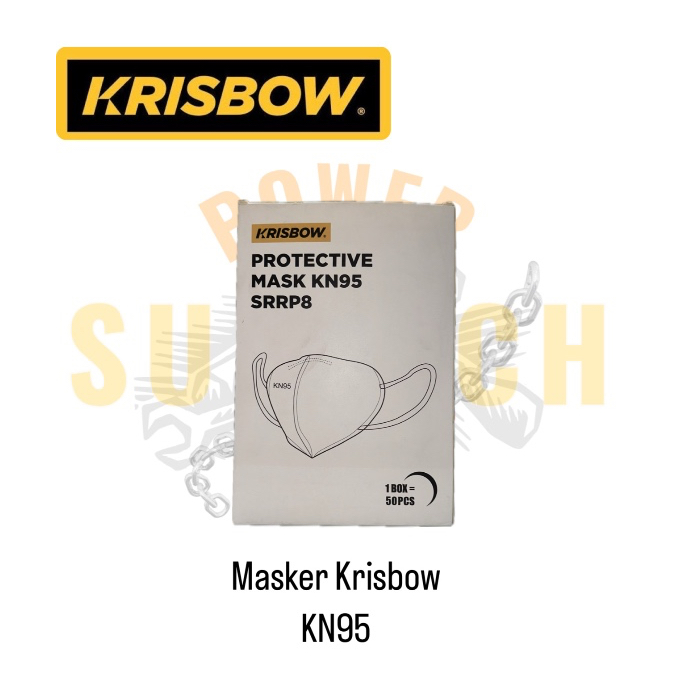 Jual Masker KN95 Krisbow 5 PLY Setara 3M N95 | Shopee Indonesia