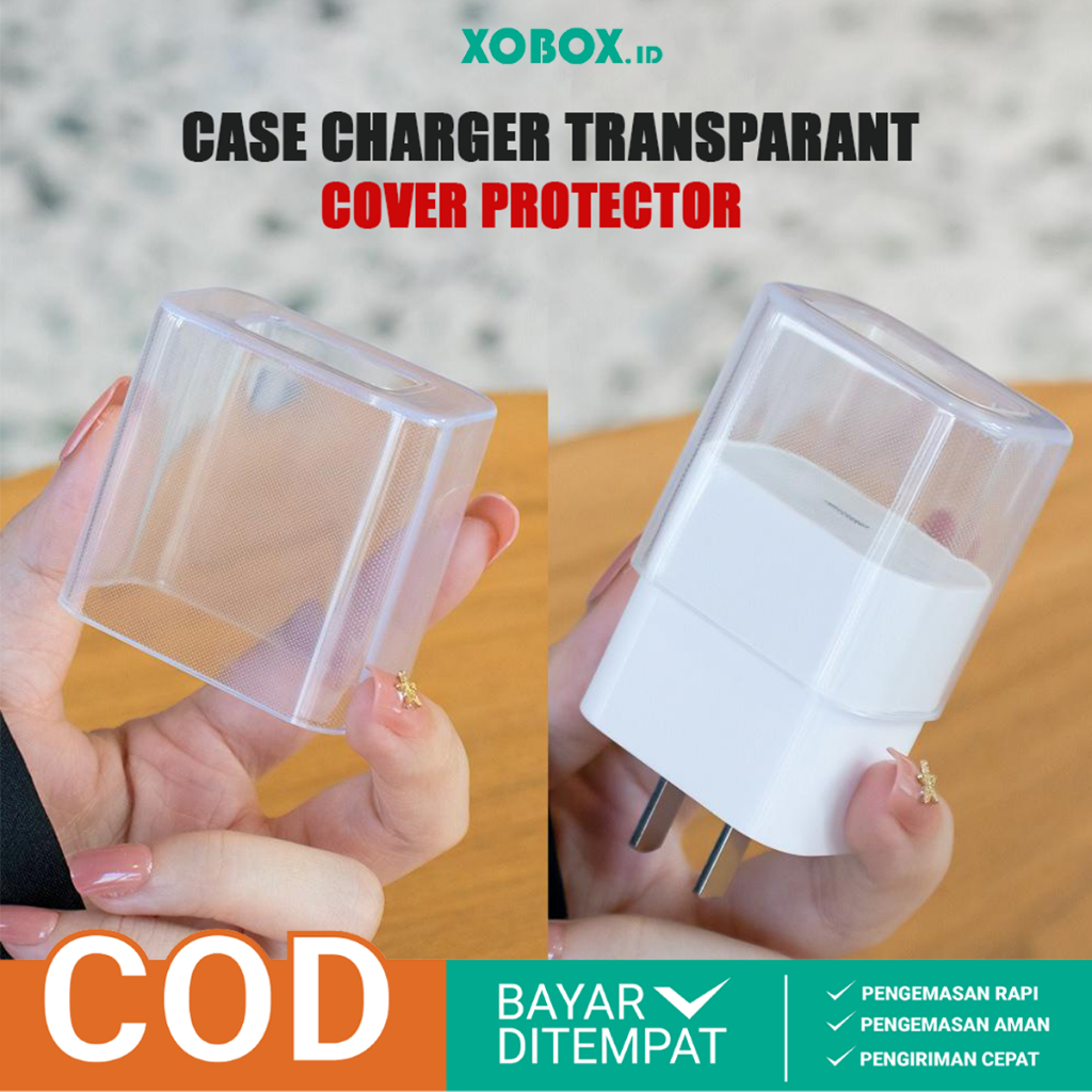 Jual Cover Charger Protector Pelindung Kepala Charger Transparant Case ...