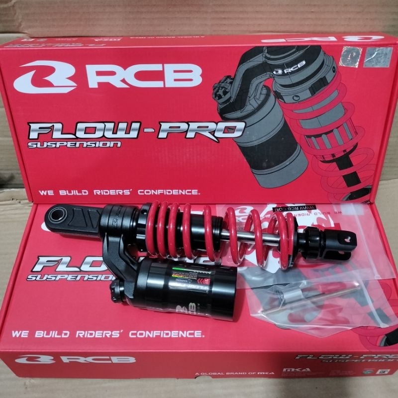 Jual Shock RCB Flow Pro 330mm Merah Red Vario 125 Vario 150 | Shopee ...